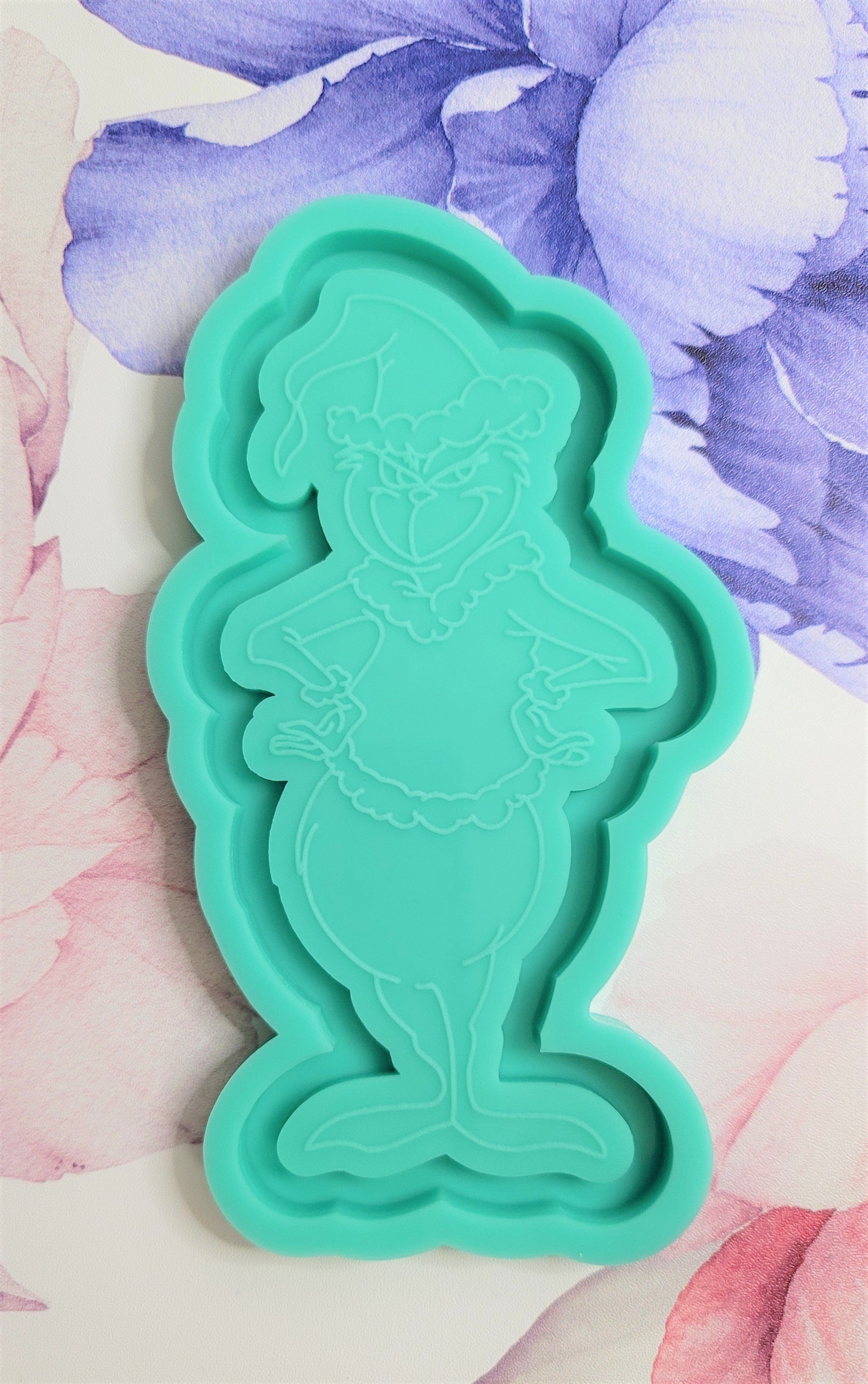 Grinch Trinket Tray Mold – Whimsical Designs Shop